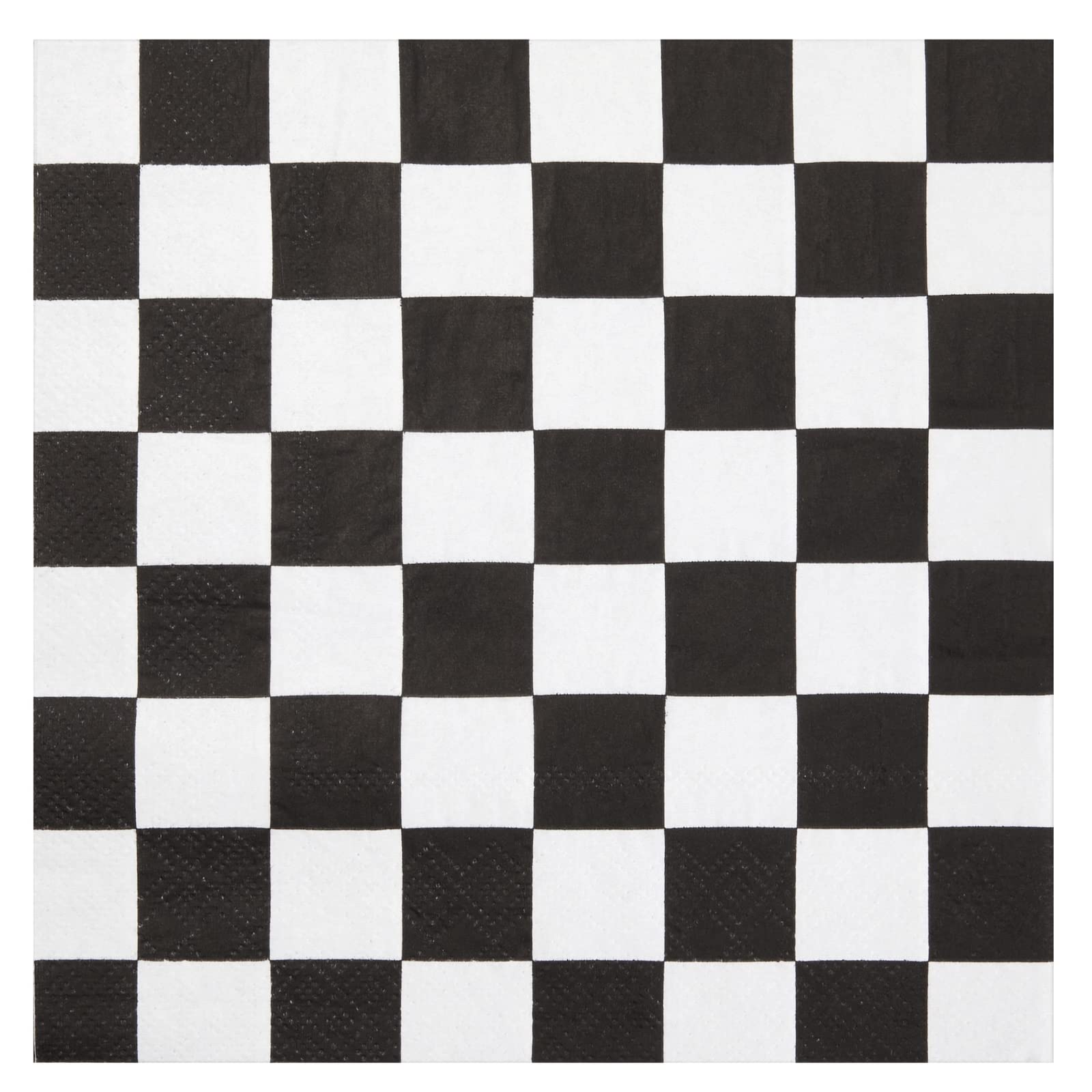 Juvale 144 Piece Race Car Birthday Party Supplies with Checkered Flag Plates, Napkins, Cups, and Cutlery (Serves 24)