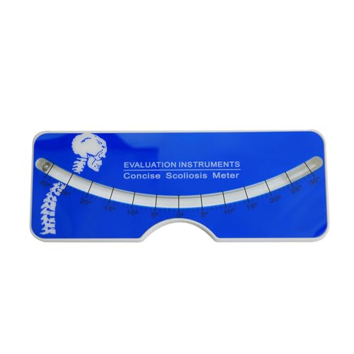 HEYXI Scoliosis Test Meter for Diagnosis of Back and Spine Scoliosis in Adults Children 0-30° Scoliosis Test Measuring Meter