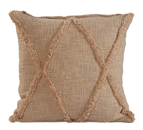 LR Home Raquel Pillow, 18" x 18", Peach