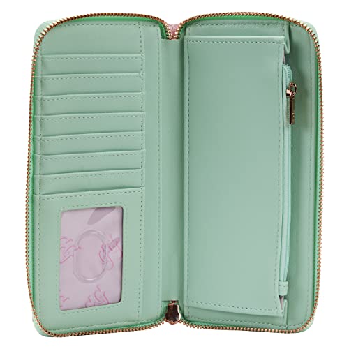 Loungefly Golden Girls Chibi Art All Over Print Faux Leather Wallet