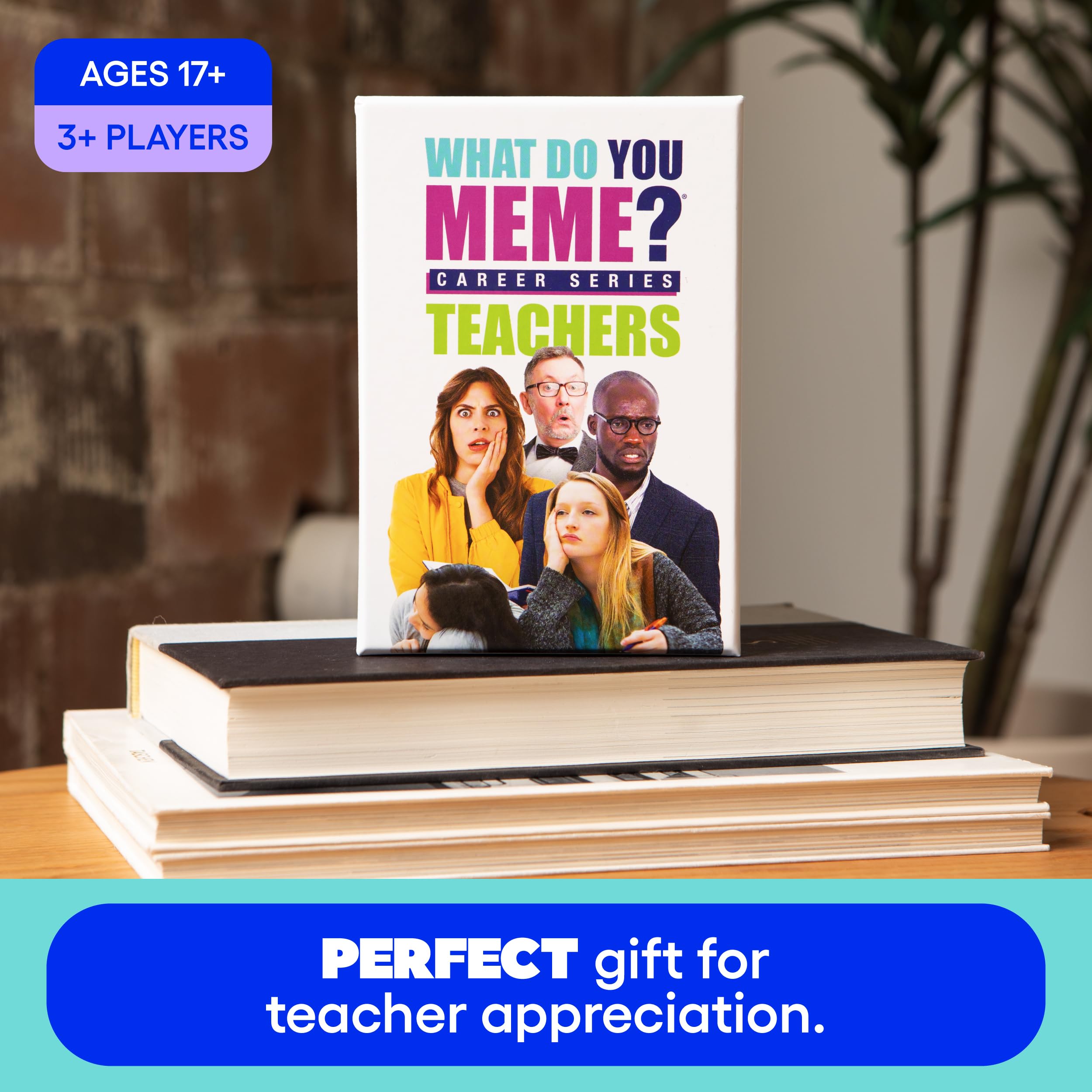WHAT DO YOU MEME? Teacher's Edition - The Hilarious Party Game for Teachers