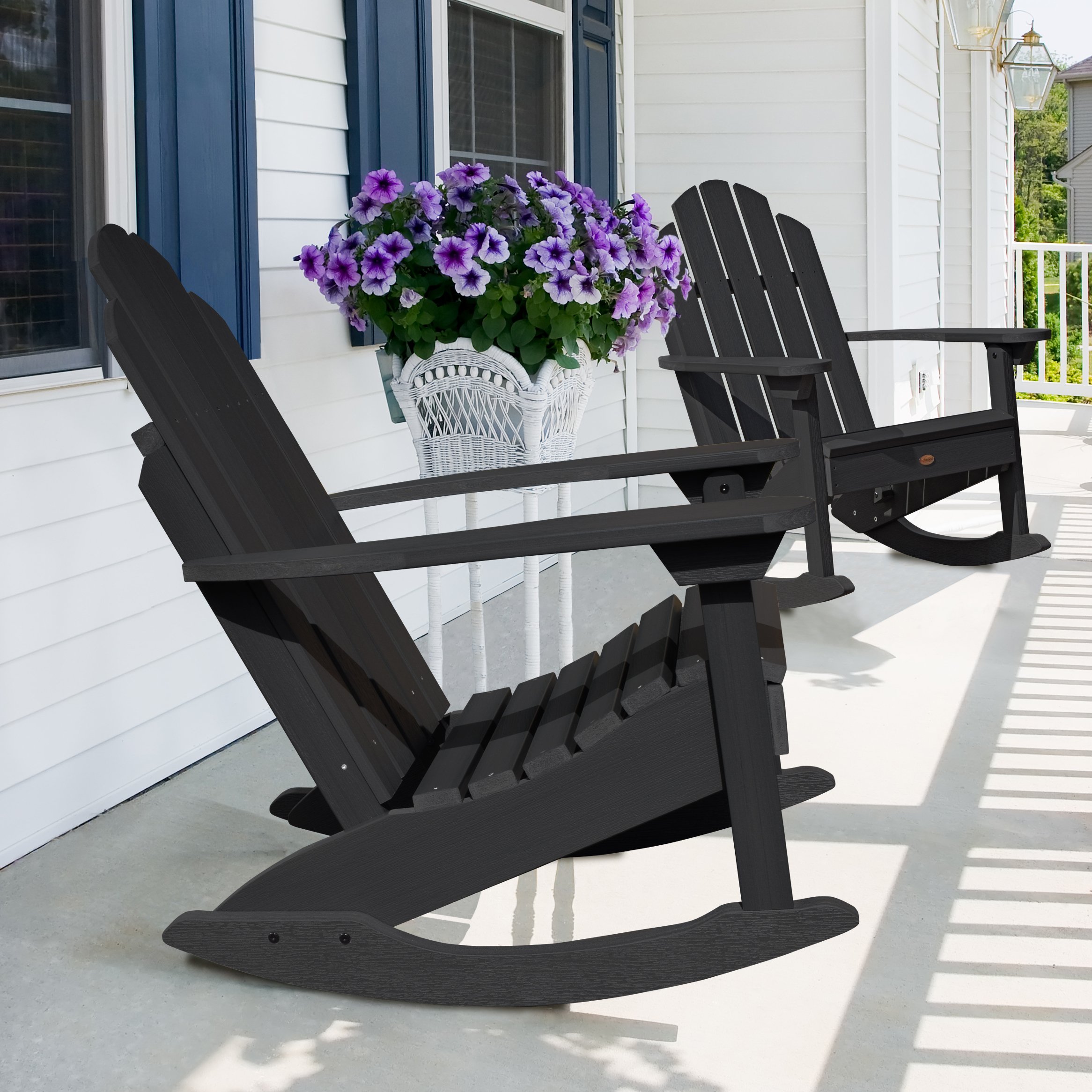 highwood Classic Westport Adirondack Rocking Chair, Adult, Weathered Acorn