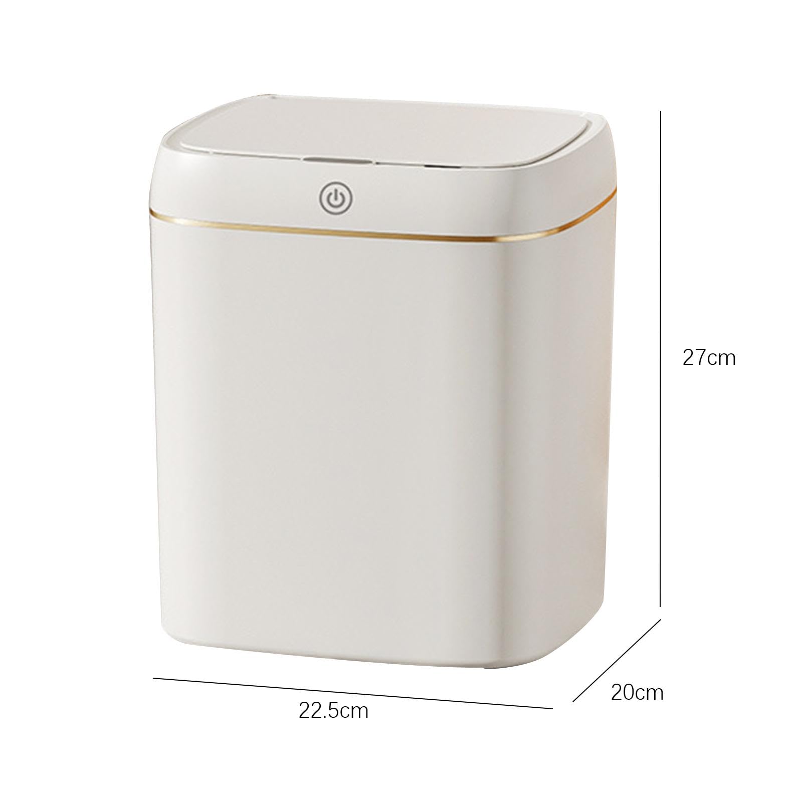 KLKCMS Touchless Garbage Bin, Electric Garbage Can, Automatic Trash Bin Can for Kitchen, 11L