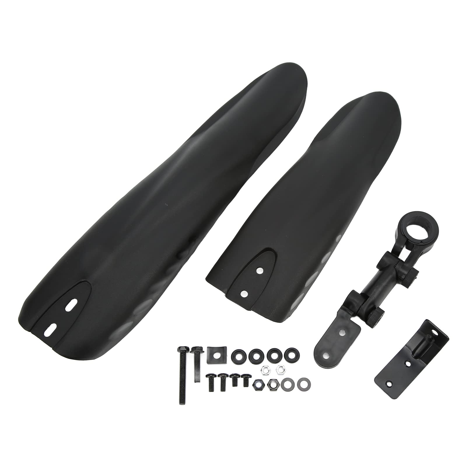 Cycling Tire Splash Guard, High Strength Adjustable Angle Plastic Anti Deformation Rustproof Bicycle Mud Guard Firm for Road Bikes