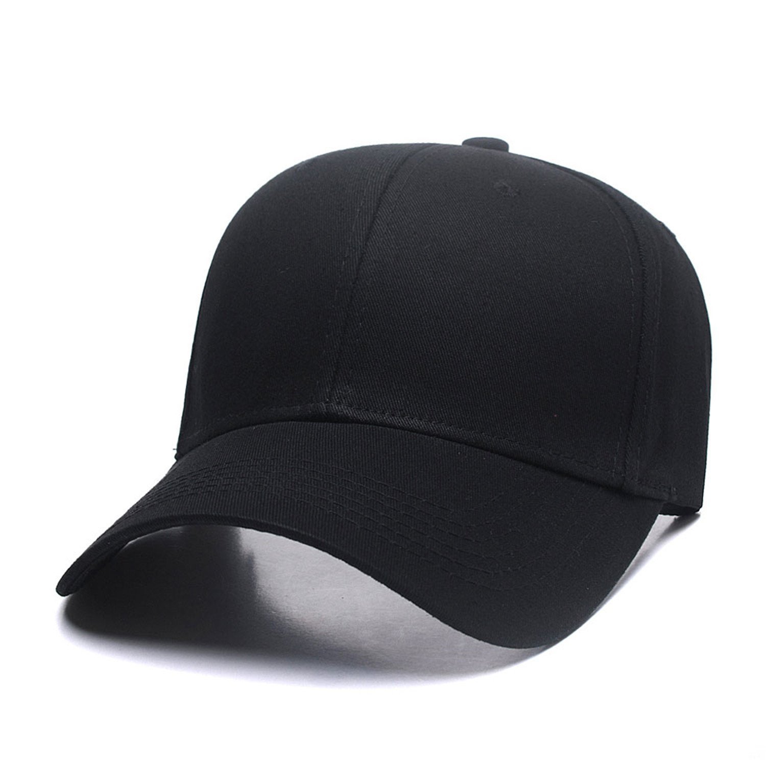 Custom Embroidered Hats Your Own Text Curved Bill Hip Hop Snapback Baseball Hats Black