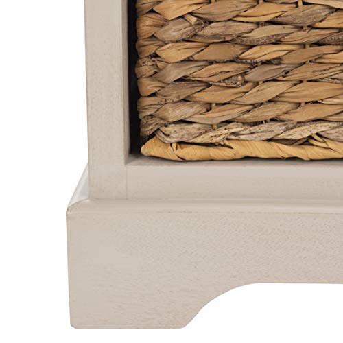 SAFAVIEH American Homes Collection Raven Vintage Grey Tall Storage Unit