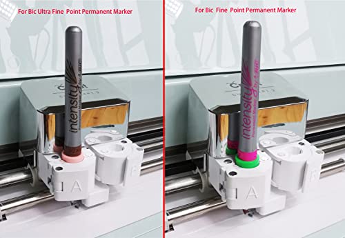 SPPQ 14 Packs Pen Adapter Set Compatible with Cricut (Explore Air, Explore Air 2, Air 3, and Maker,Maker 3), Pen Holder Compatible with (Sharpie/Bic/Crayola/Sakura/Pilot/Pentel)