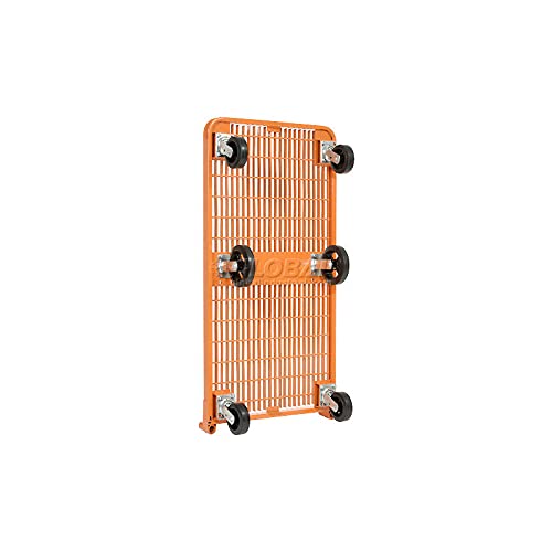Global Industrial Depot Platform Truck, 6 Wheel, Steel Grating Deck, 60 x 30, 3200 Lb. Capacity