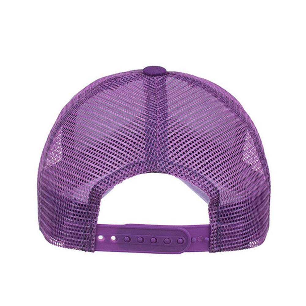 Croogo Sport Summer Cap Trucker Hat Ponytail Golf/Baseball Hat Outdoor Sun Hat Red