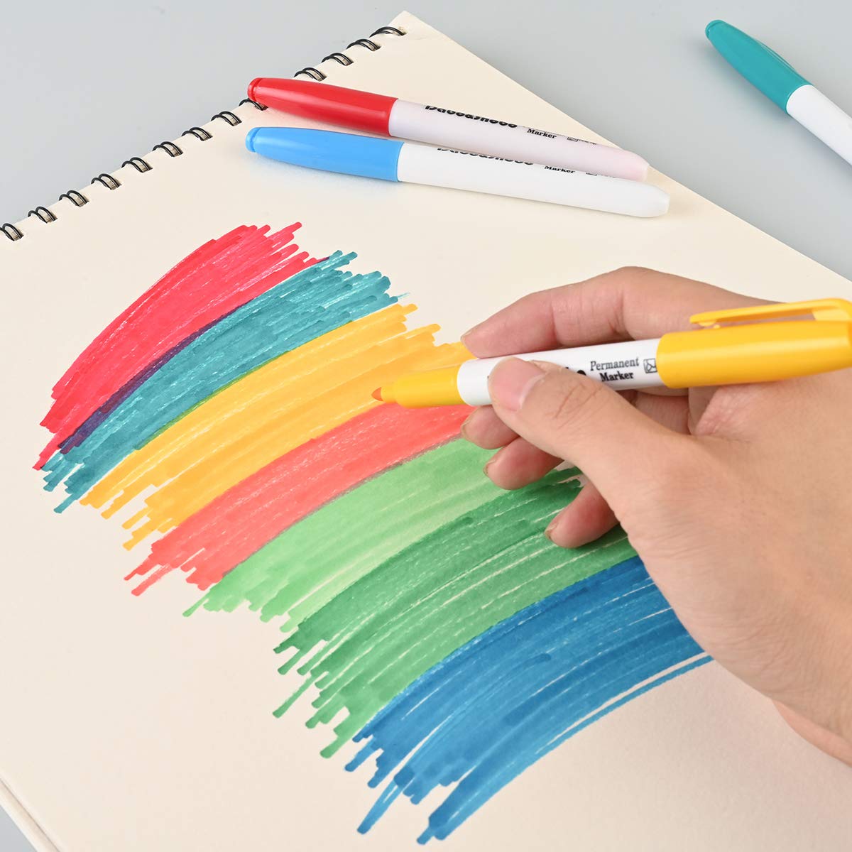 Dabo & Shobo Marking Pen 36 Thread Set, Fine Nib Marking, Multi Color, Fast Drying, Suitable For Classroom Office Meeting
