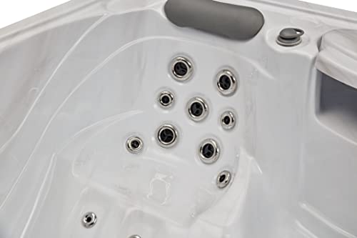 Casey 3 Person 47 Jet Lounger Hot Tub with Bluetooth