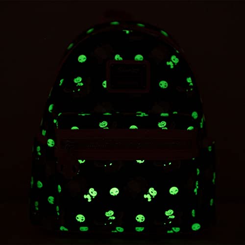 Loungefly Sanrio Glow in the Dark Kuromi and Baku female Backpack
