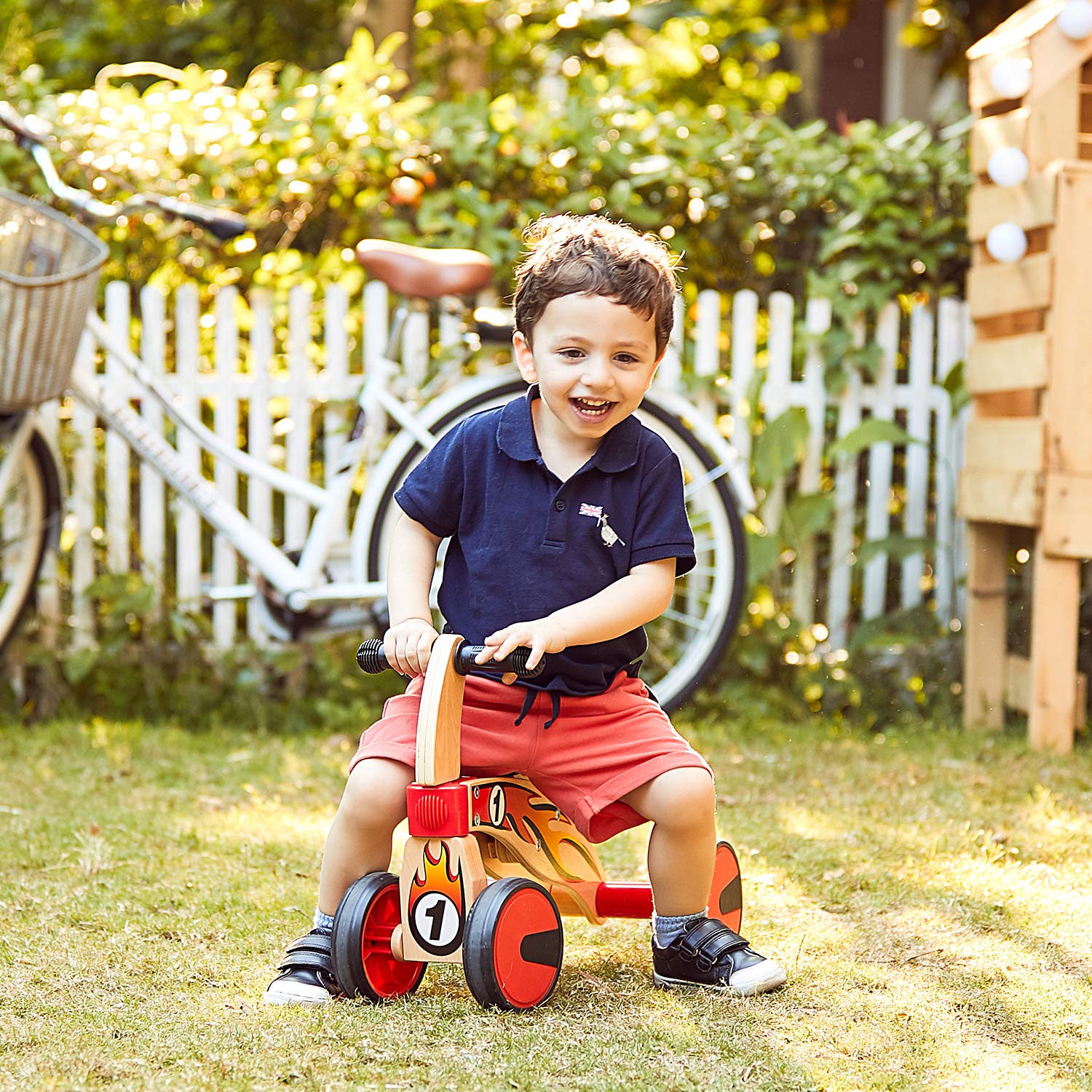 TOP BRIGHT Ride On Toys for 1 Year Old Boys and Girls, Baby Toys Scooter 1 Year Old