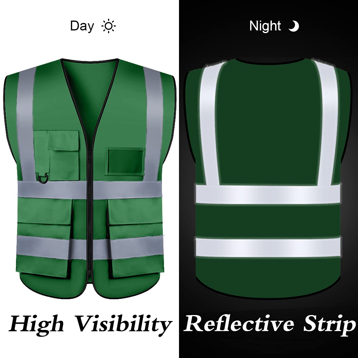 Custom Reflective Vest, Class 2 Safety Vests ANSI Standard