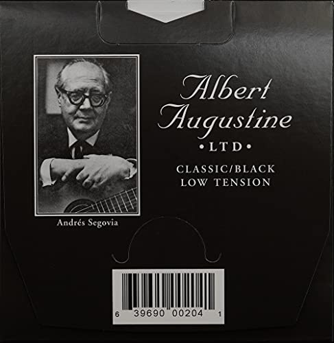 Classic Black Low Tension Classical Guitar Strings (3-pack)