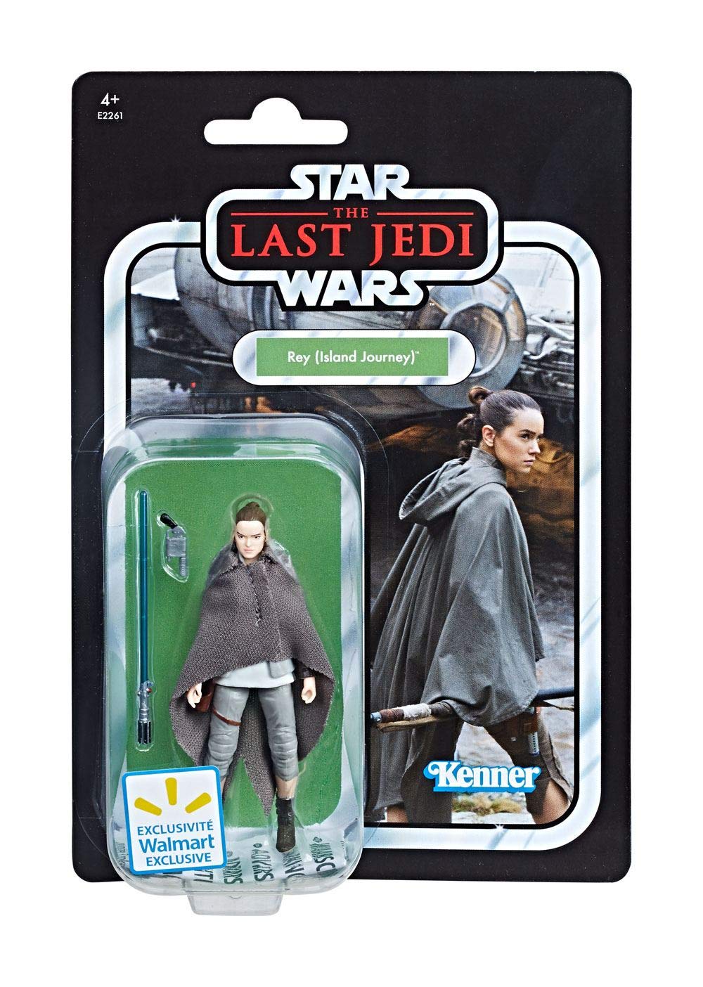 Star Wars Vintage Collection Rey Island Journey (Jedi Training) 3 3/4" Action Figure Exclusive