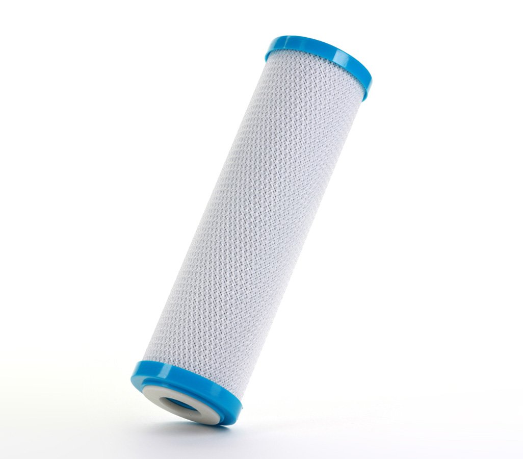 Hydronix CB-25-1001 Universal Reverse Osmosis & Drinking Systems Coconut Carbon Block Water Filter, 2.5 x 10-1 Micron