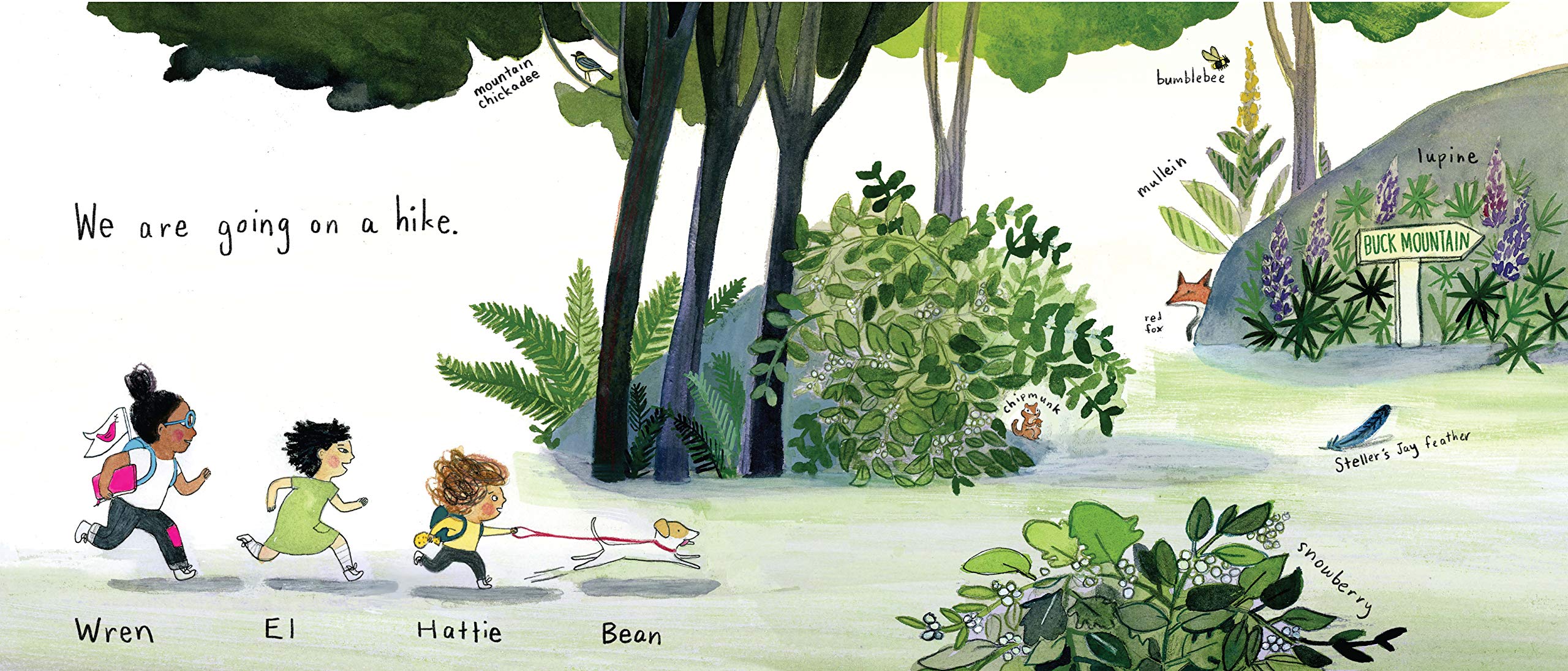 The Hike: (Nature Book for Kids, Outdoors-Themed Picture Book for Preschoolers and Kindergarteners)