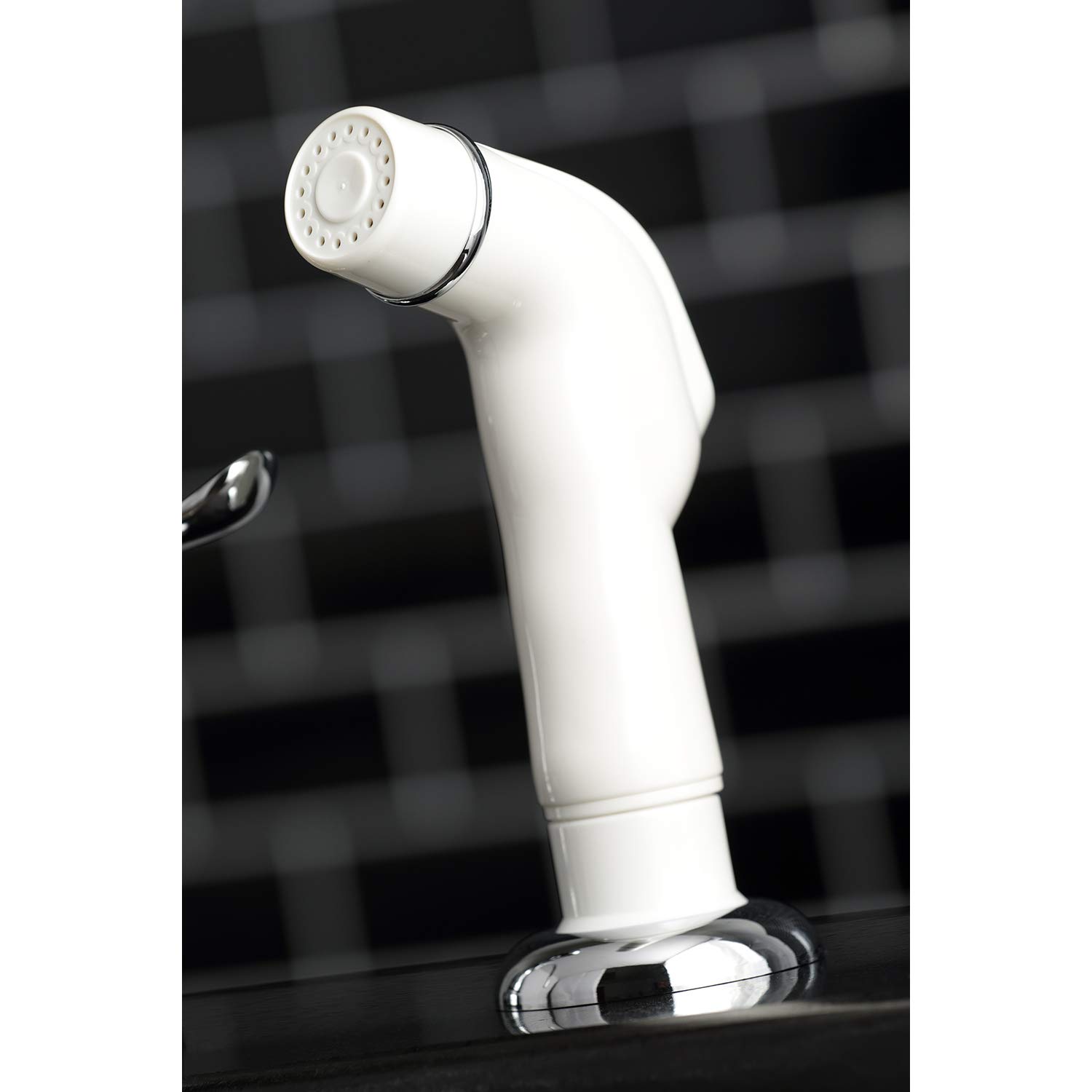 Kingston Brass KB791YL Yosemite 8" Centerset Kitchen Faucet, Polished Chrome