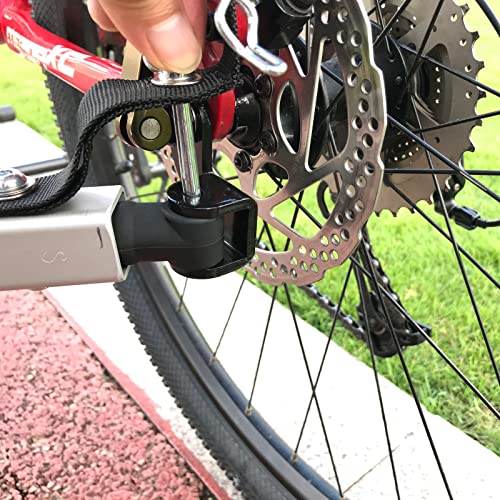 ODIER Steel Hitch for Burley Bike Trailer for Kids 12.2 MM Compatible with Burley Bee Bike Trailer and Old Models Work with Disc Brake
