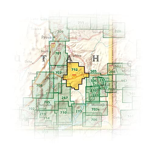 San Rafael Swell Map [BLM - Price Field Office] (National Geographic Trails Illustrated Map, 712)