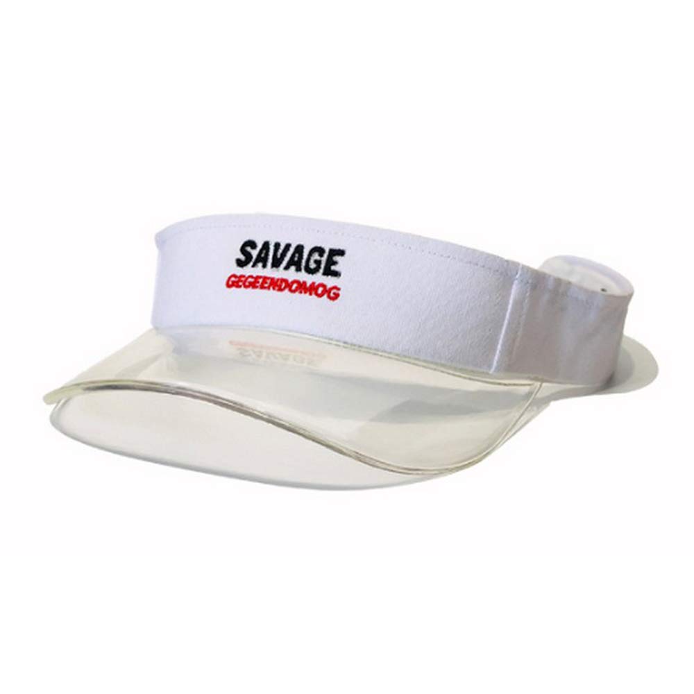 CLAPE Runner Cap Plastic Sun Visors Travel Clear Tennis Beach Hat for Men and Women