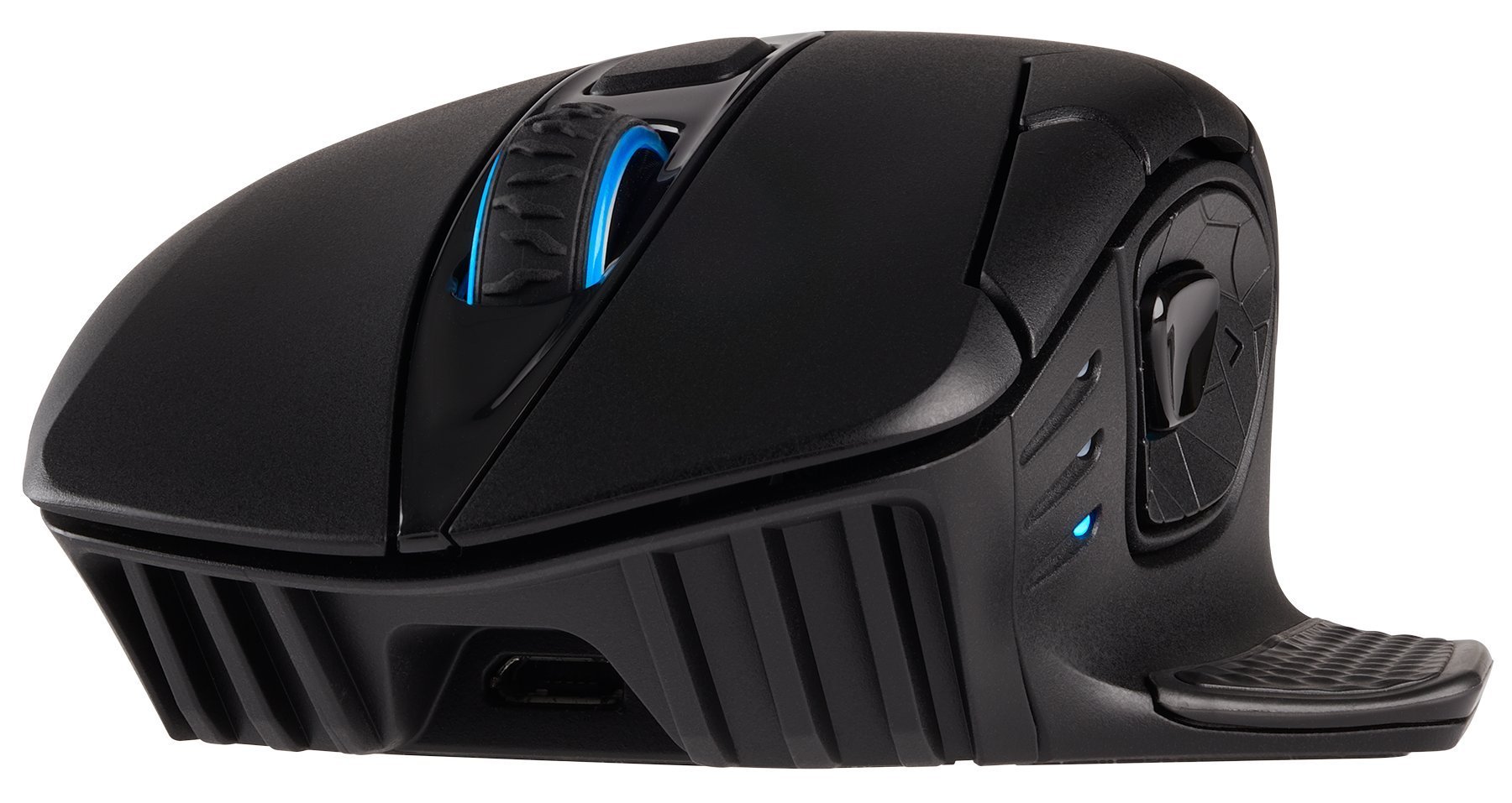 CORSAIR Dark Core - RGB Wireless Gaming Mouse - 16,000 DPI Optical Sensor - Comfortable & Ergonomic - Play Wired or Wireless (Renewed)