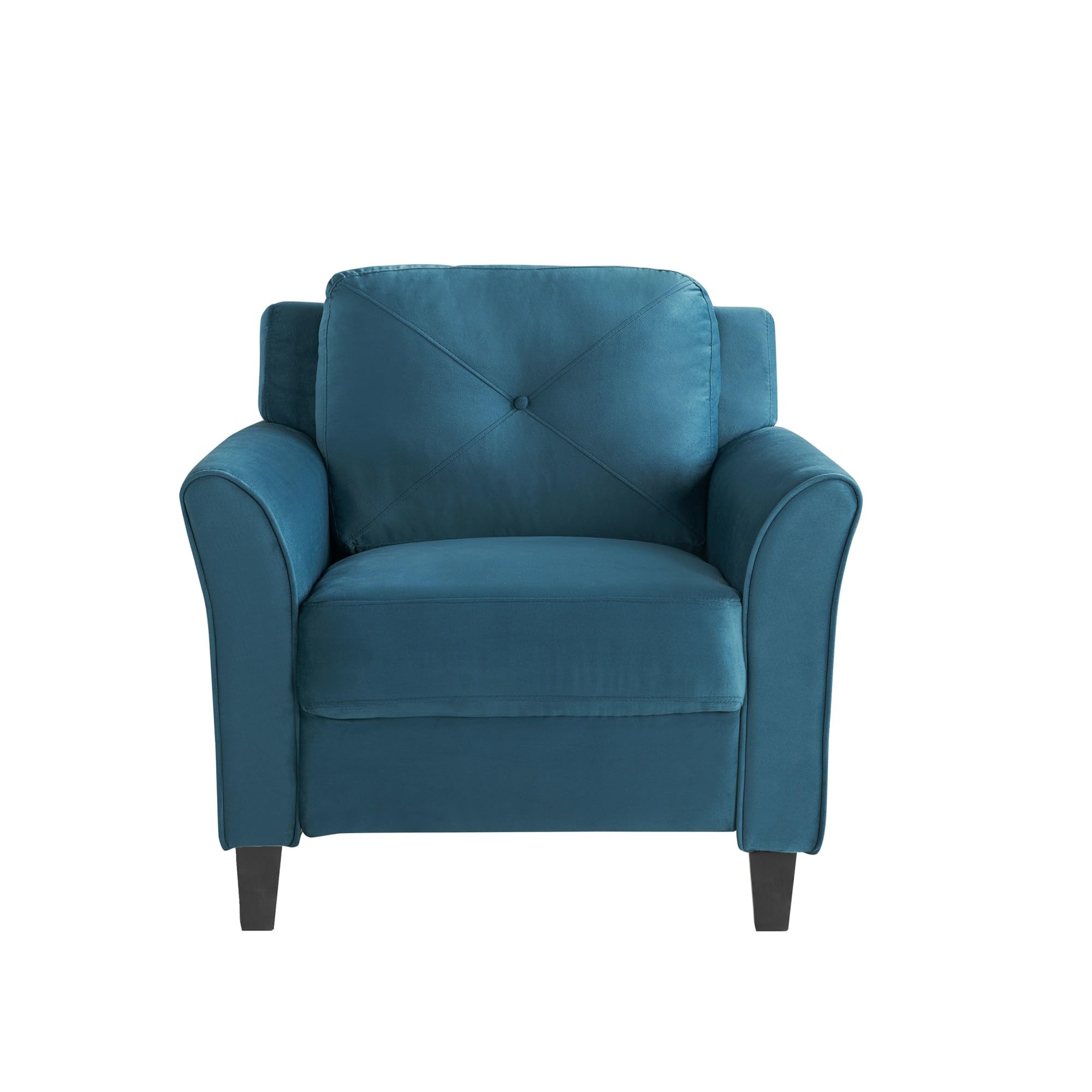 Lifestyle Solutions Harrington Chair, 35.4" W x 32.0" D x 32.7" H, Blue