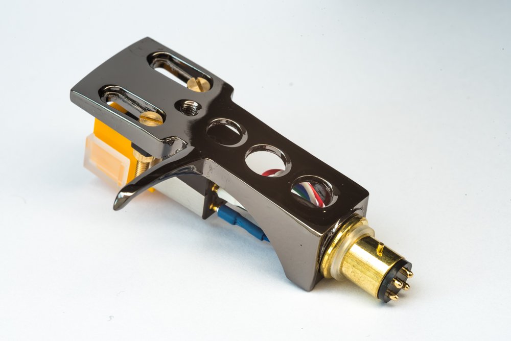Titanium plated Headshell, mount with cartridge and stylus, needle for Stanton T 50, T 52, T 55 usb, T 60, T 62, T 80, T 92, T92 usb, T 120, ST 100, ST 150, MADE IN ENGLAND