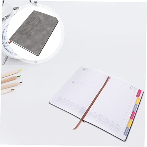 Ciieeo 2024 Daily Planner Notepad Office Memo Pad Weekly Planner Notebook Daily Writing Book Family Planner Calendar Weekly Schedule Planner Hourly Planner The List Portable Student Paper