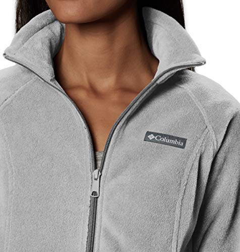 Columbia Women's Benton Springs Full Zip, Cirrus Grey Heather, Small