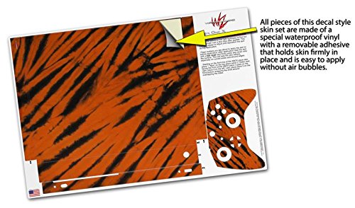 WraptorSkinz Decal Vinyl Skin Wrap Compatible with Xbox One X Console and Controller - Tie Dye Bengal Side Stripes