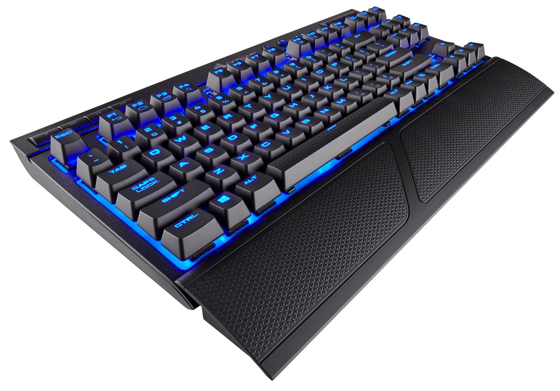 CORSAIR K63 Wireless Mechanical Gaming Keyboard, Backlit Blue Led, Cherry MX Red - Quiet & Linear (Renewed)