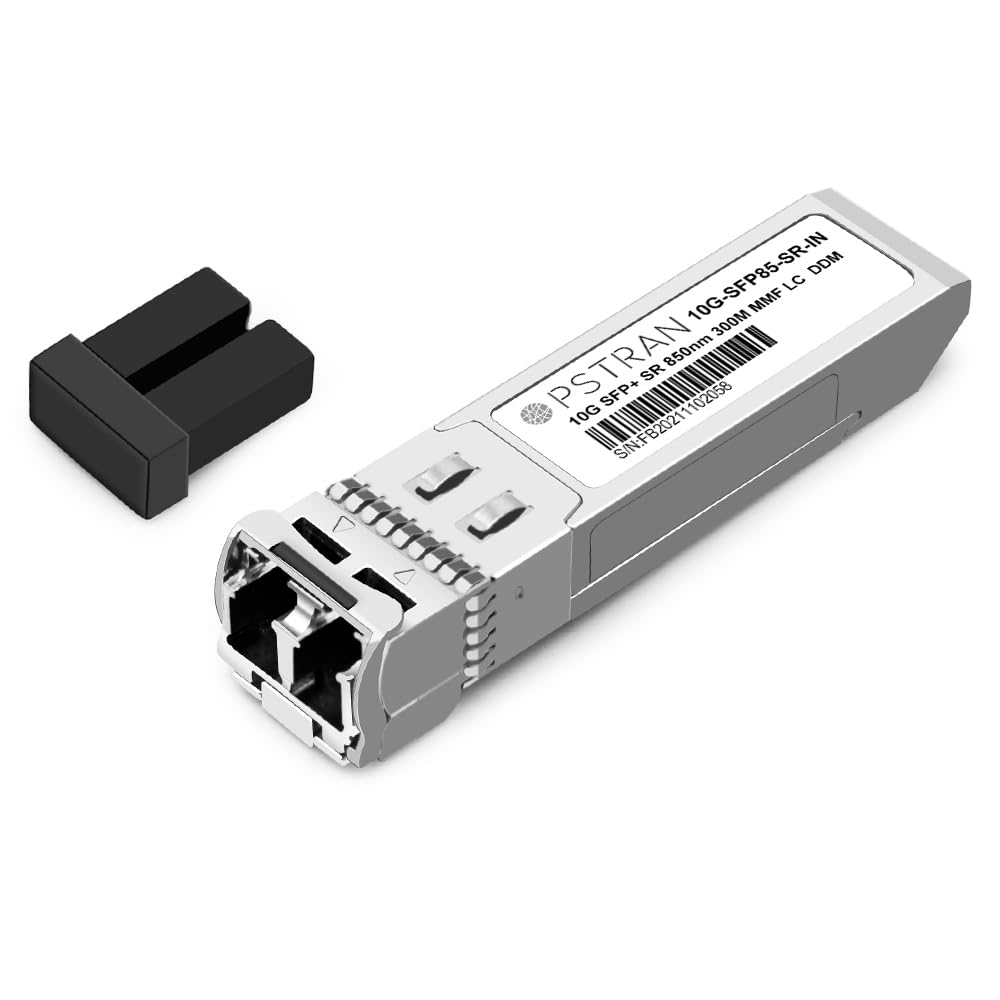 OPSTRAN 10GBASE-SR SFP+ Optical Transceiver Module Compatible with Intel E10GSFPSR 850nm 300m DDM Duplex LC MMF