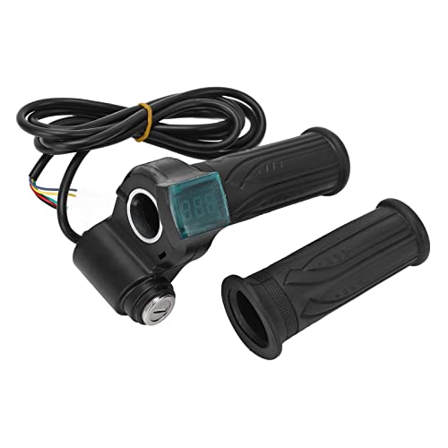 Electric Bike Twist Throttle Handle, 24V 1000W Heat Dissipation Bicycle Brushed Controller Kit Speed Control Stable for Electric Scooters