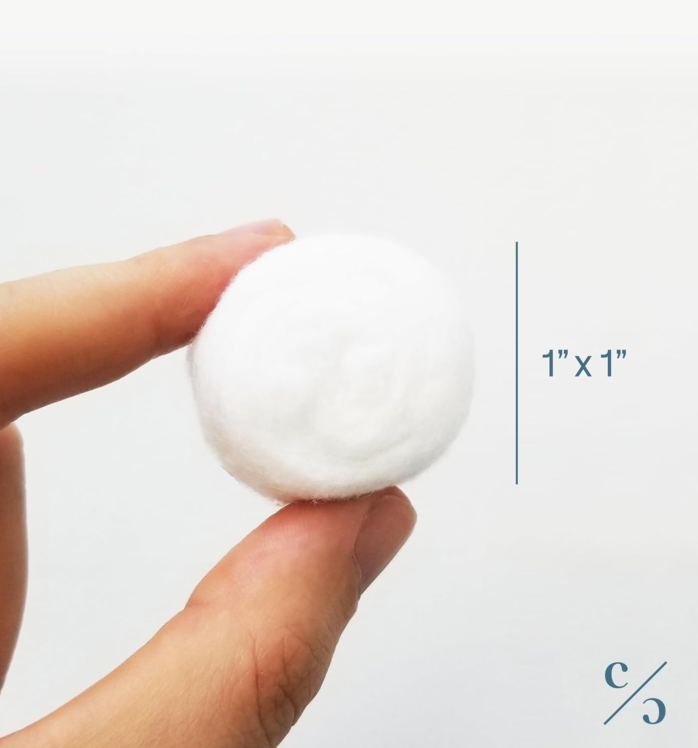Cliganic Super Jumbo Cotton Balls (200 Count) - Hypoallergenic, Absorbent, Large Size, 100% Pure (Packaging May Vary)