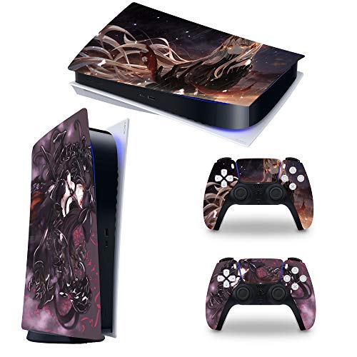 Cute Girl Collection - PS5 Standard Edition Skin Console - PS5 Standard Edition Controller Skin Cover Vinyl Decal Protective