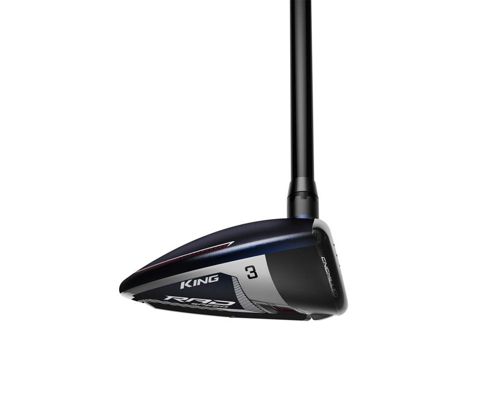 Cobra Golf 2021 Radspeed Fairway Matte Peacoat-Red (Men's Right Hand, Fujikura Motore XF3, Reg Flex, 22.5)