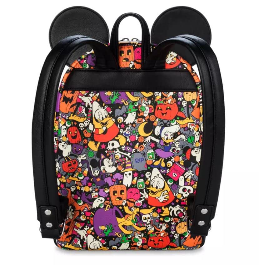 Loungefly DisneyParks Halloween Allover Print Characters Mini Backpack