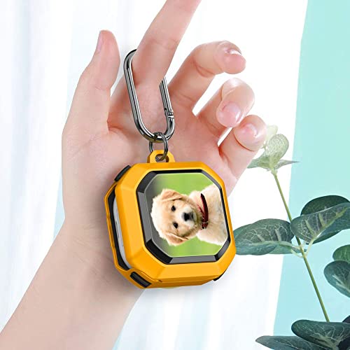 SHUMEI Custom Picture Buds Case Compatible for Samsung Galaxy Buds 2 Pro 2022, Buds 2 2021, Buds Pro 2021, Buds Live 2020 Released Hard PC Shockproof Personalized Case Protective Cover with Keychain