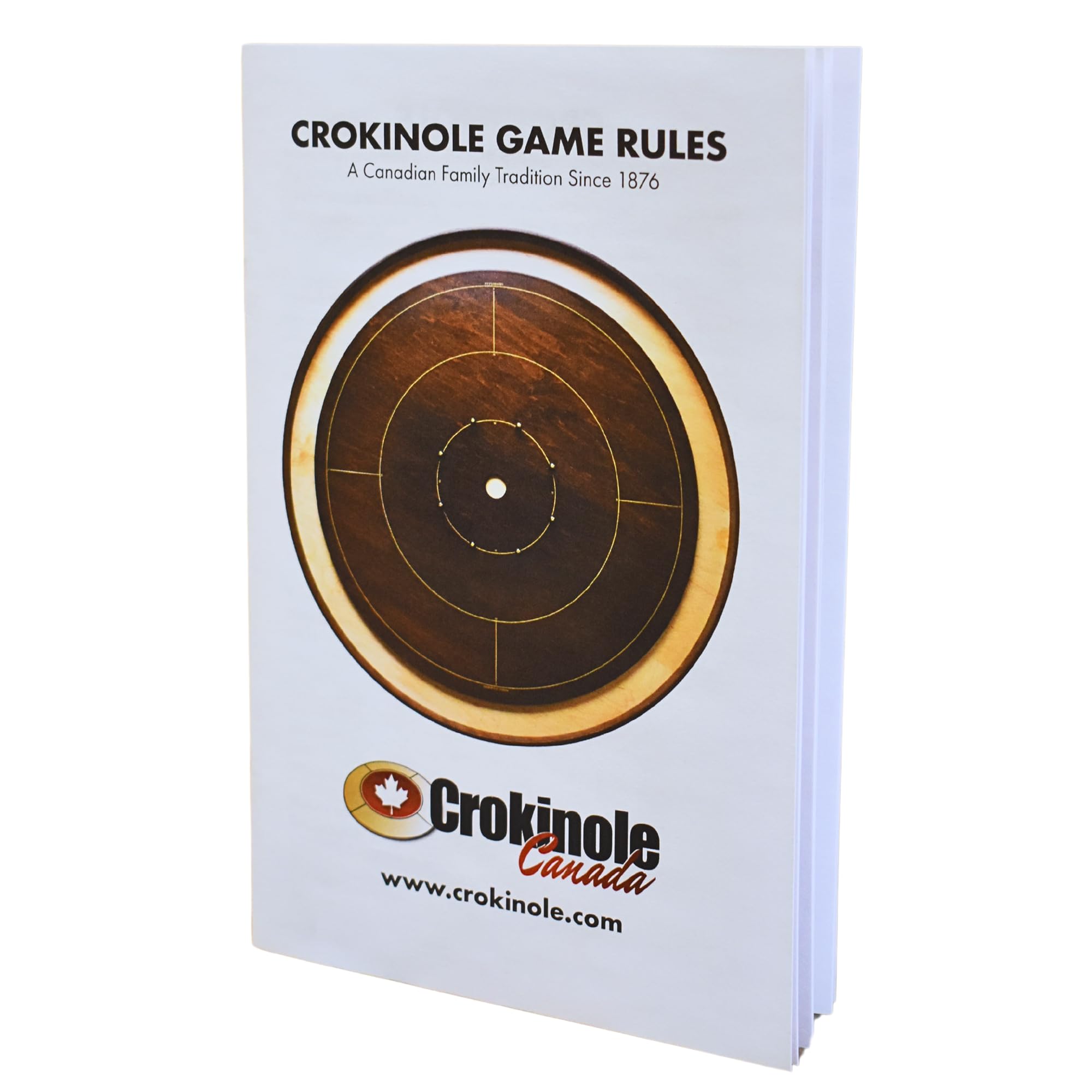 The Tracey Black Board - Tournament Style Crokinole Board Game Set (Meets NCA Standards)