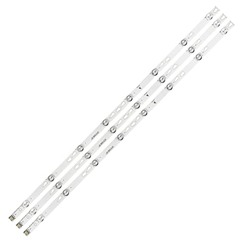 CEVIZ 3 Pcs Led Backlight Fit for TCL 40 Tv L40f3303b L40f3301b L40f3800a Screen Lvf400ss0te2v2 Strip Bar TOT_40F3800_3X8_3030C-V1