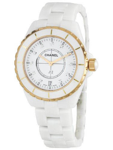 Chanel Men's H2180 J 12 White Dial Watch