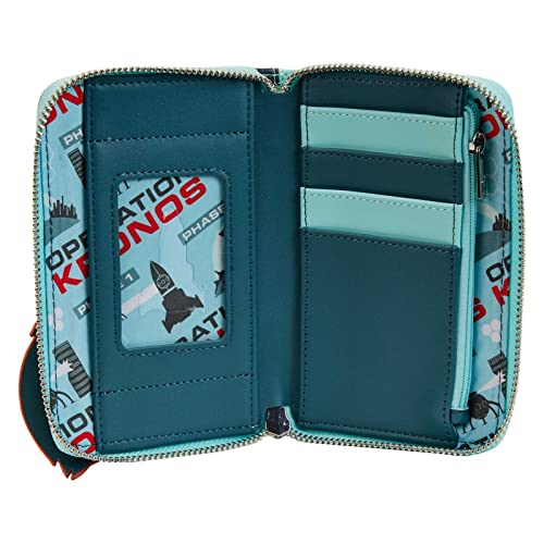 Loungefly Disney Pixar Moments Incredibles Syndrome Zip Wallet