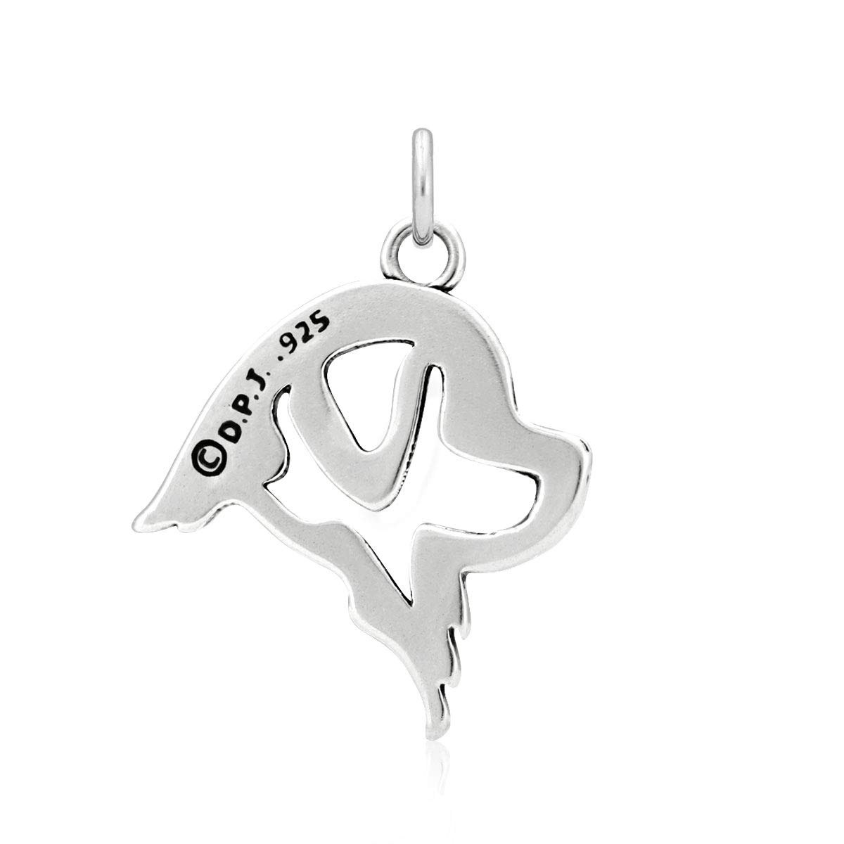 Dazzling Paws Jewelry Sterling Silver Newfoundland Pendant Only
