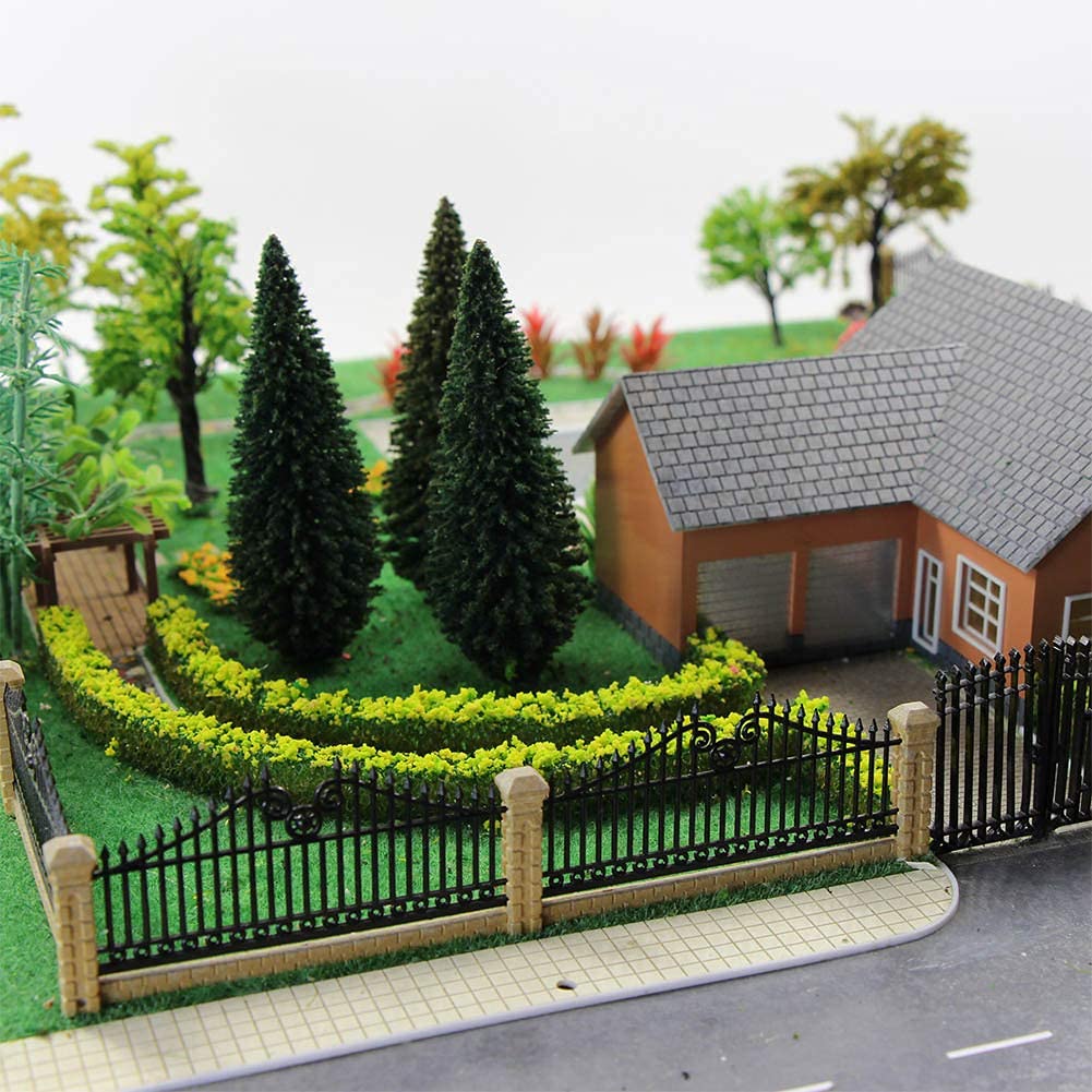CP102 Artificial Model Grass Mat Trains Light Green 40x100cm or 15.7'' x 39'' for Decoration Kids Craft Scenery Model DIY