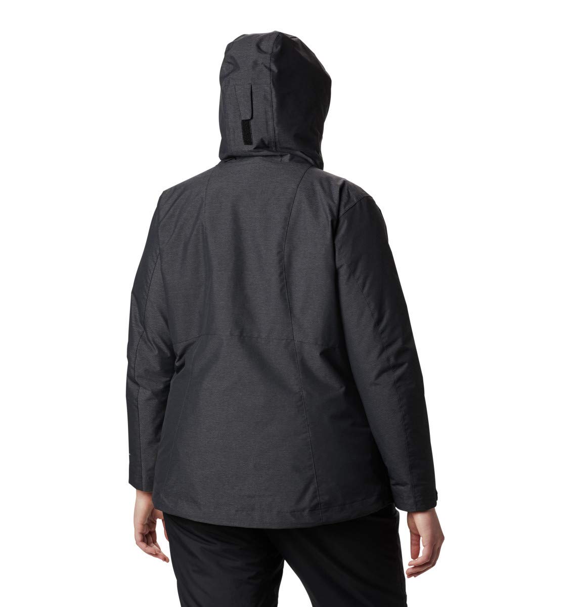 Columbia Women's Whirlibird Iv Interchange Jacket, Black Crossdye, X-Large