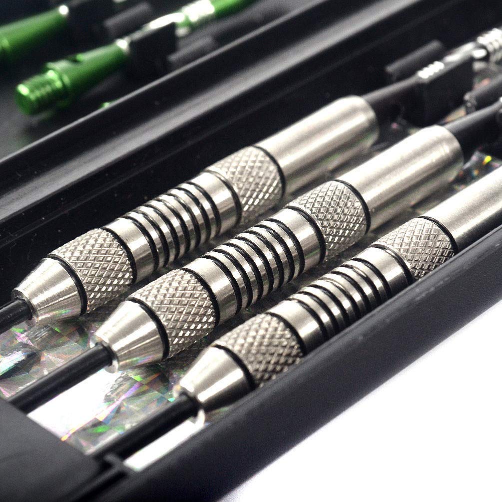 CUESOUL Tungsten Steel Tip Darts 90% Tungsten - Precise Barrels 24 Grams