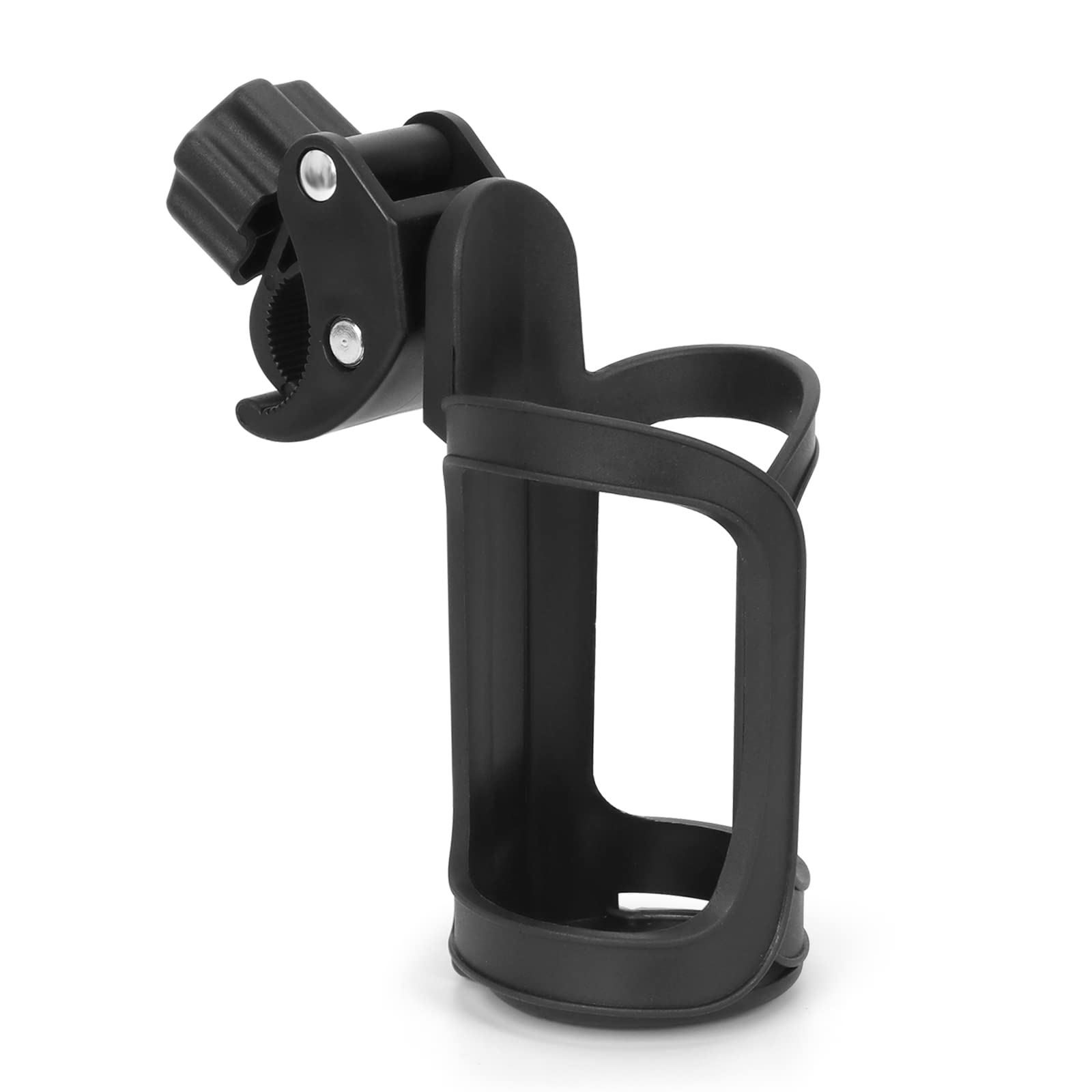 FYY Bicycle Water Bottle Holder,Bike Cup Holder,Universal Stroller Cup Holder for Bicycle, Stroller, Wheelchair, Walker, Trolley, Motorcycle-Black