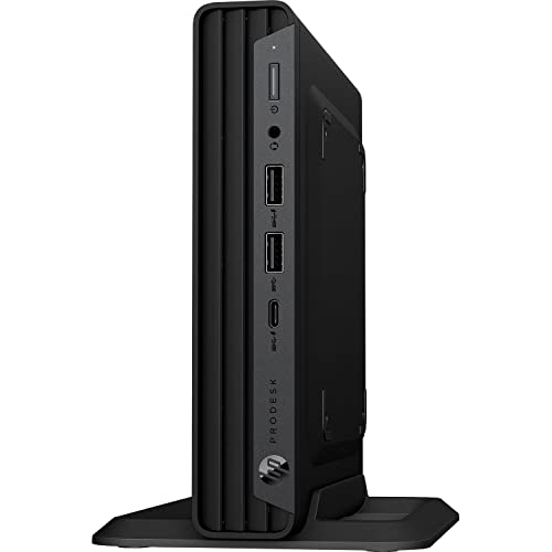 HP ProDesk 600 G6 Home & Business Mini Desktop (Intel i5-10500T 6-Core, 32GB RAM, 2x4TB PCIe SSD RAID 1 (4TB), Intel UHD 630, WiFi, Bluetooth, USB 3.2, Win 10 Pro) Refurbished (Renewed)